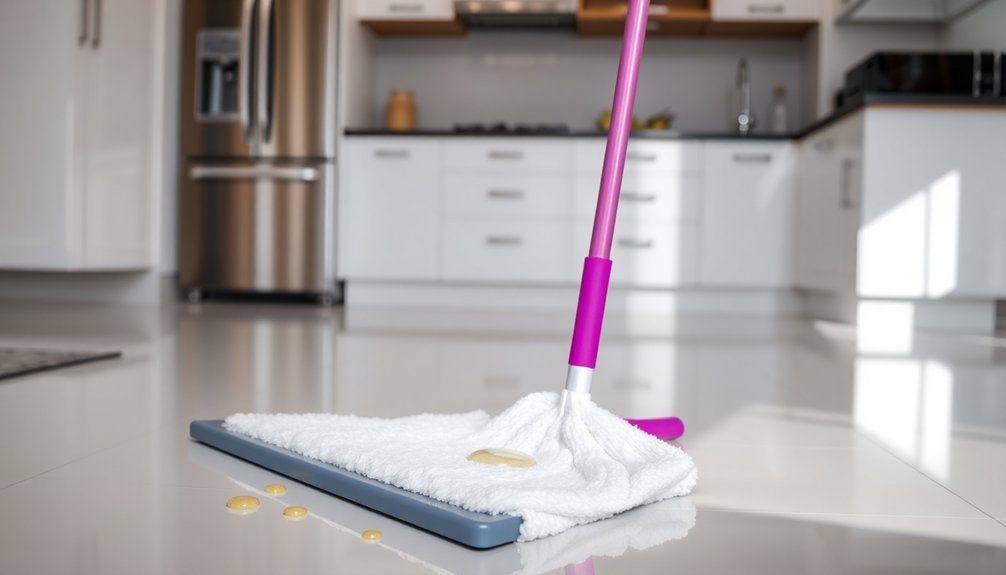 The Best Mop for Greasy Kitchen Tiles - Ozaclean