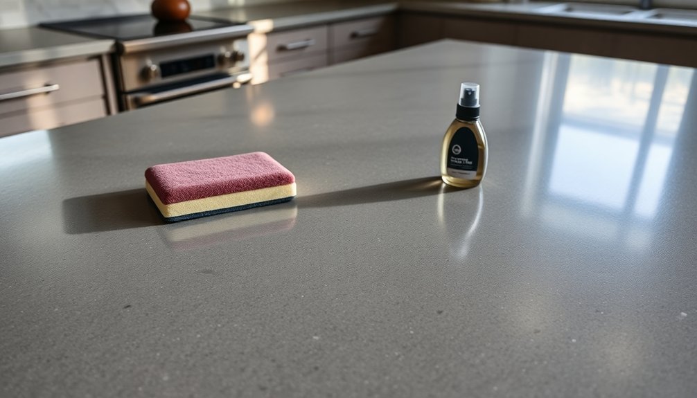 How to Polish Concrete Kitchen Counters - Ozaclean