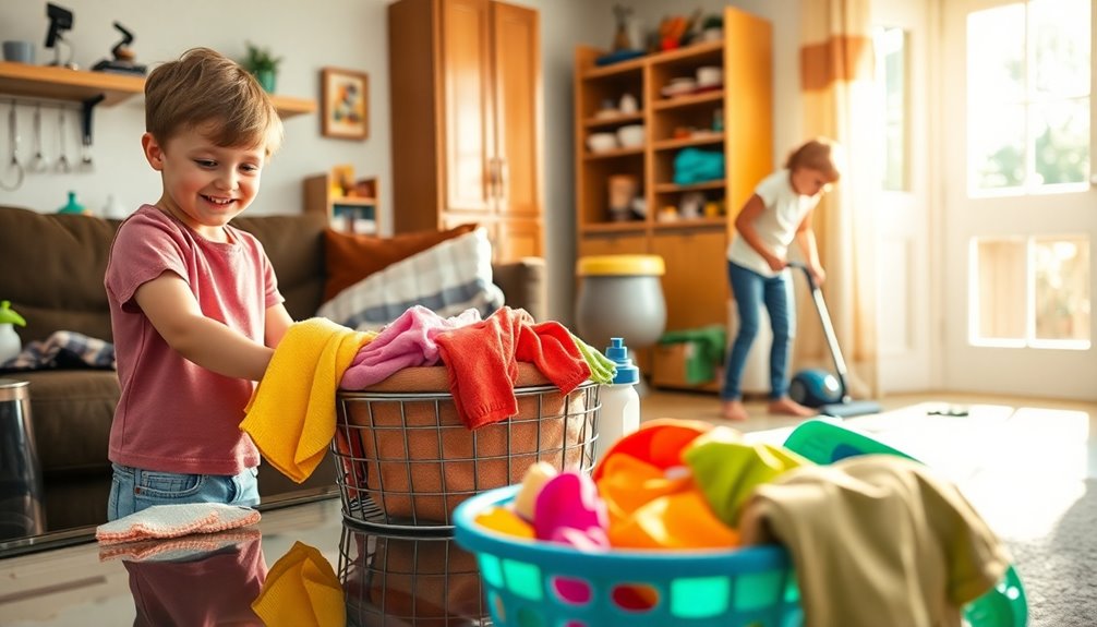 16 Cleaning Tasks You Can Delegate to Kids (By Age Group) - Ozaclean